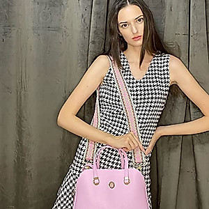 BOMANO Purse Crossbody Handbag Long Strap Adjustable Wide Replacement Embroidered Guitar Shoulder Straps for Women