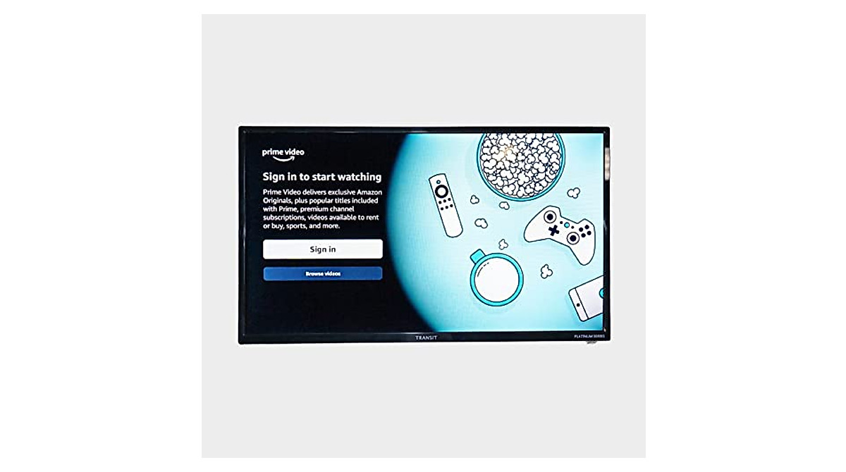 Transit Platinum 28" Smart TV for RVs & Marine | Free Signal TV
