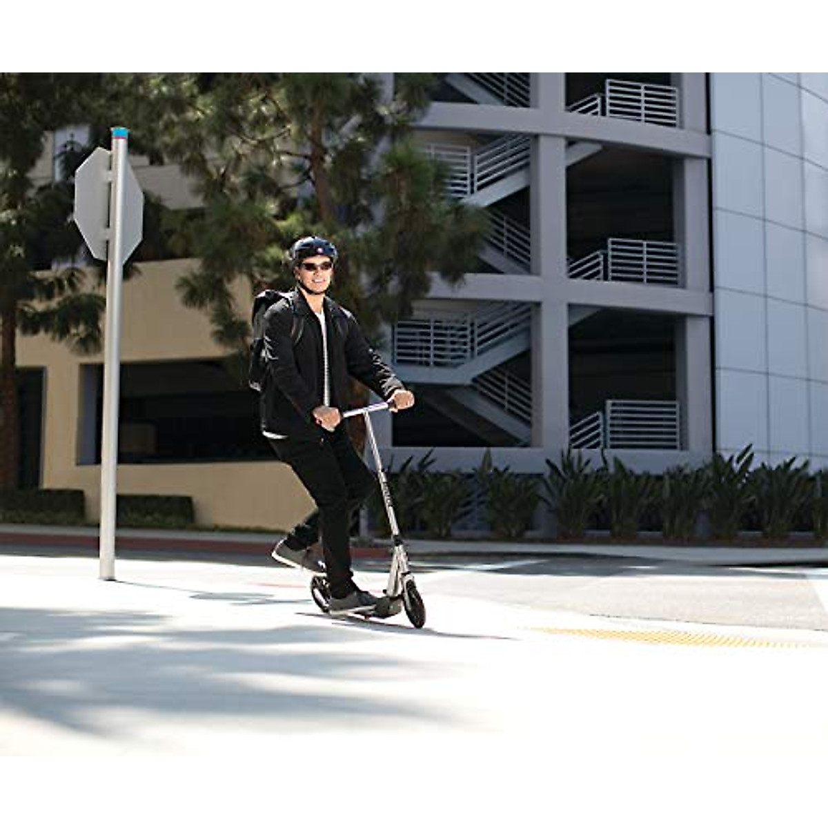 Razor A5 Prime Kick Scooter for Kids Ages 8+ - Extra-Large Deck, 8" Urethane Wheels, Anodized Aluminum Frame, Anti-Rattle Technology, For Riders Up to 220 lbs