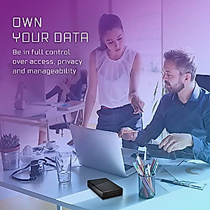 compatily LV22 16TB USB-C 10Gbps External HDD and HUB – Enterprise Hard Drive for Professional Media Creators and Work from Home Office Professionals