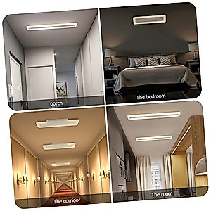 Uonlytech Acrylic Aisle Light Outdoor Wall Lantern LED Wall Lights LED Light LED Ceiling Light Outdoor Sconces Wall Lighting LED Outdoor Wall Lights Bedroom Light Hallway Light Ceiling Lamp