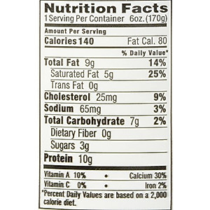 Old Chatham Sheepherding Company Sheep'S Milk Yogurt, Plain, 6 oz