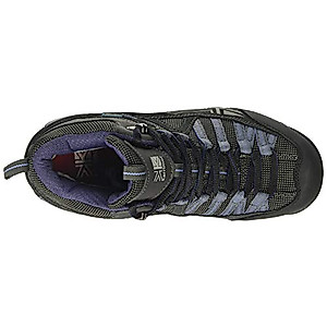 Karrimor Women's High Rise Hiking Boots, Black Black Purple Bkp, 7.5