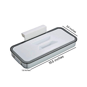 Garbage Bag Holder Kitchen Cupboard Hanging Garbage Bag Trash Can Waste Garbage Bin Rack Holder Kitchen Tools Kitchen Supplies Garbage Storage Rack Can with Lid