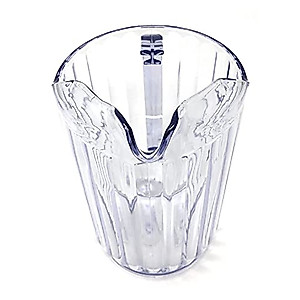 Choice 32 oz. Clear SAN Plastic Water Pitcher, BPA free