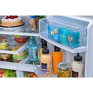 Winia 26cu.ft. French Door Refrigerator with Ice & Water Dispenser, Stainless Steel