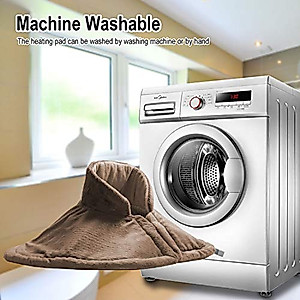 Heating Pad for/Shoulders/Neck/Back/Waist/AbdomenPain and Wrap Cramps Relief - Moist and Dry Heat Therapy with Auto-Off Electric Hot Heated Pad by GOQOTOMO-20"x25“ HW-PJ