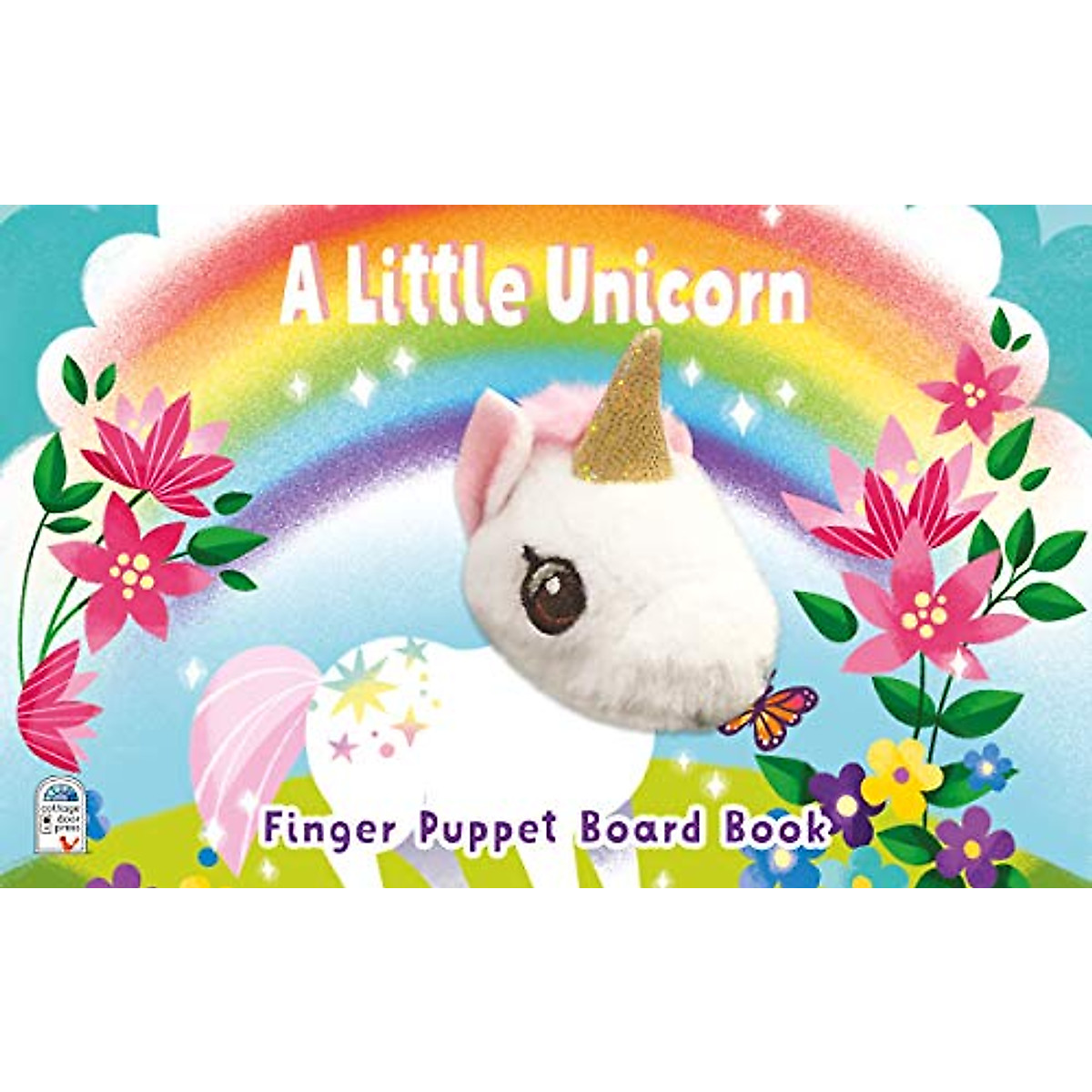 A Little Unicorn Finger Puppet Board Book, Mythical & Magical Book for Baby Unicorn Lovers Ages 1-4