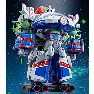 TAMASHII NATIONS Bandai Nations Buzz the Space Ranger Robo Chogattai "Toy Story", Multicolor, 9 inches