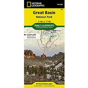 Great Basin National Park (National Geographic Trails Illustrated Map, 269)