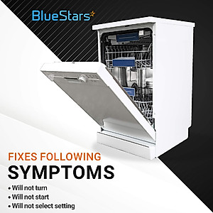 BlueStars Heavy Duty WB03T10325 Range Metal Knob Replacement Part Exact Fit for General Electric Ranges - Replaces 2691864 AP5690210 PS3510510 - Pack of 2