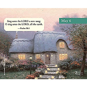 Thomas Kinkade Studios Perpetual Calendar with Scripture