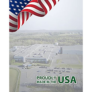 FriCARE Made in USA ECOGUARD Adult ASTM Level 3 Disposable Face Masks, 3 Ply Protection Breathable 50 Pack Elastic Earloop