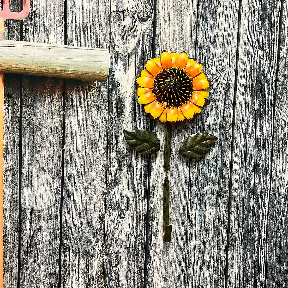 New Metal Rustic Sunflower Home Hook Great Home & Kitchen Keys, Towel, Coats, Accessories Hooks Decor,Sunflower Wall Mounted Key Holders