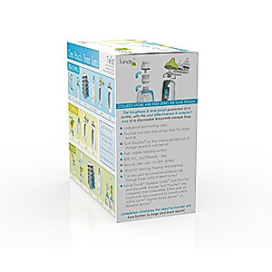 Kiinde Twist Pouch Direct-Pump Direct-Feed Twist Cap Breast Milk Storage Bag for Pumping, Freezing, Heating and Feeding, Pre-Sterilized, Breast Feeding Essentials, 6 Ounce, Pack of 20