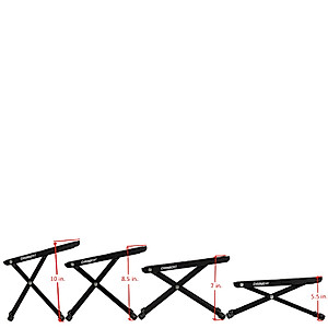 ChromaCast Folding Guitar Foot Rest (CC-FR) Black