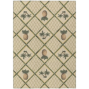 Dalyn Rugs Indoor/Outdoor Kendall KE7 Beige Washable 8' x 10' Rug