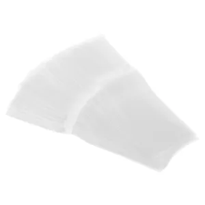 PATIKIL 190x50mm Perforated Shrink Bands, 250 Pack PVC Heat Shrink Wrap Band Fits Cap Diameter 4.53 to 4.72 Inch for Jars Cans, Clear