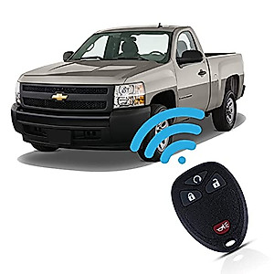 Car Keyless Entry Remote Control Key Fit for Chevy 2007-2014 Equinox Avalanche Silverado Escalade Tahoe Suburban GMC Yukon OUC60270, OUC60221,1Pack