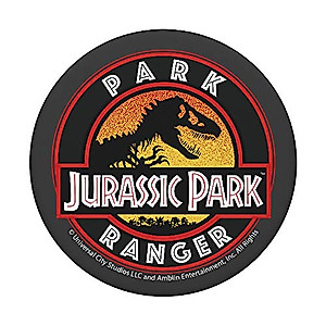 Jurassic Park Ranger Logo PopSockets PopGrip: Swappable Grip for Phones & Tablets
