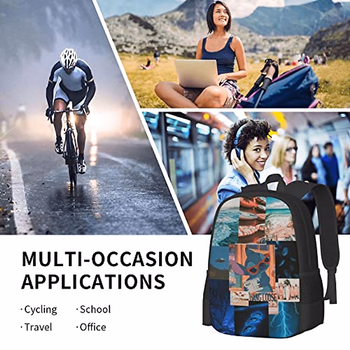 Cute Stitch Backpacks Cartoon Daypack Laptop Bag For Man Women Unisex College Office Picnic Travel Backpack