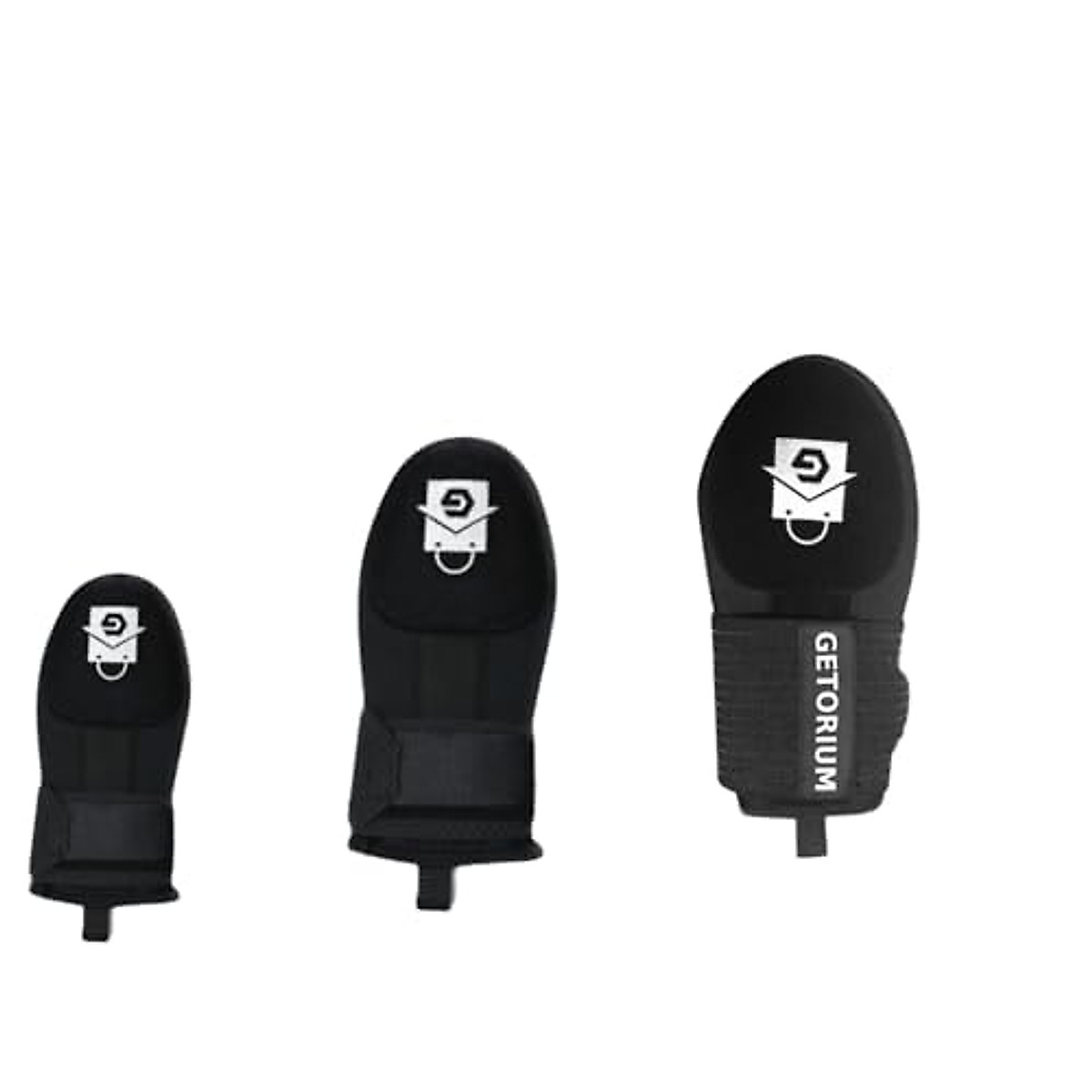 GETORIUM Baseball Sliding Mitt for Base Running - Soft, Flexible, Breathable, Durable, Easy to Wear (Adult, Black)