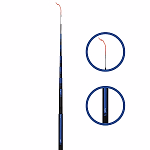 Tenkara USA Fly Fishing ITO™ Rod, for Large Fish & Wider Streams - Longest Rod - Carbon Fiber, Lightweight, Telescopic, Adjustable, 2 Multi-Lengths (13' / 14'7")