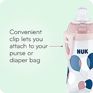 NUK Active Sippy Cup, 10 oz, 2 Pack, 12+ Months, Timeless Collection, Amazon Exclusive