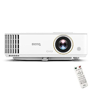 BenQ TH585 1080p Home Entertainment Projector | 3500 Lumens | High Contrast Ratio | Loud 10W Speaker | Low Input Lag for Gaming | Stream Netflix & Prime Video (Renewed)