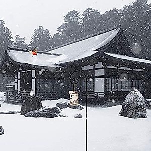 Ashman Shepherd Curled Hook (6 Pack), 35 Inch Tall 1/4 Inch Thick, Made of Premium Metal for Hanging Bird Feeders, Mason Jars, PlantHangers, Flower Basket, Christmas Lights, Lanterns, and Weddings