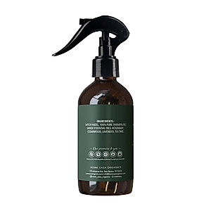 Rowe Casa Organics Hair Growth Spray, Hair Texturizer and Regrowth, Mens Hair Restoration, Rosemary, Cedarwood, Lavender Essential Oil, 8 oz