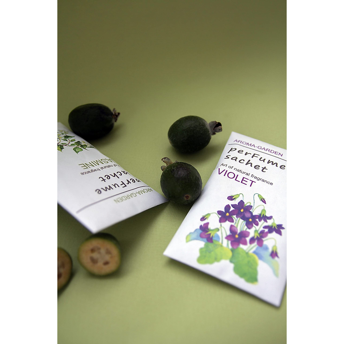 Aroma-Garden Scented Sachet, 12 Pack -Spring Break- Home Fragrance Sachets for Drawers, Closets, Room. Scented Sachet Violet & Jasmine.