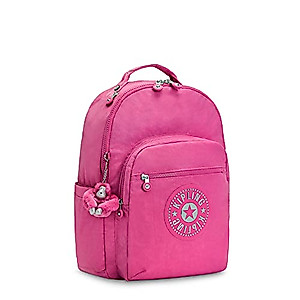 Kipling Seoul Large 15" Laptop Backpack Powerful Pink Shine