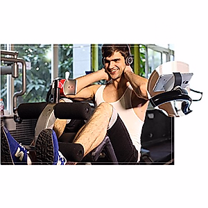 SAL Industries Universal Smartphone Mount Holder for Car/Bike/Stroller/Car Air Vent/Golf Cart/Desktop/Motorcycle/GPS/Exercise Bike Compatible with iPhone/Samsung Galaxy/HTC, Black CCC