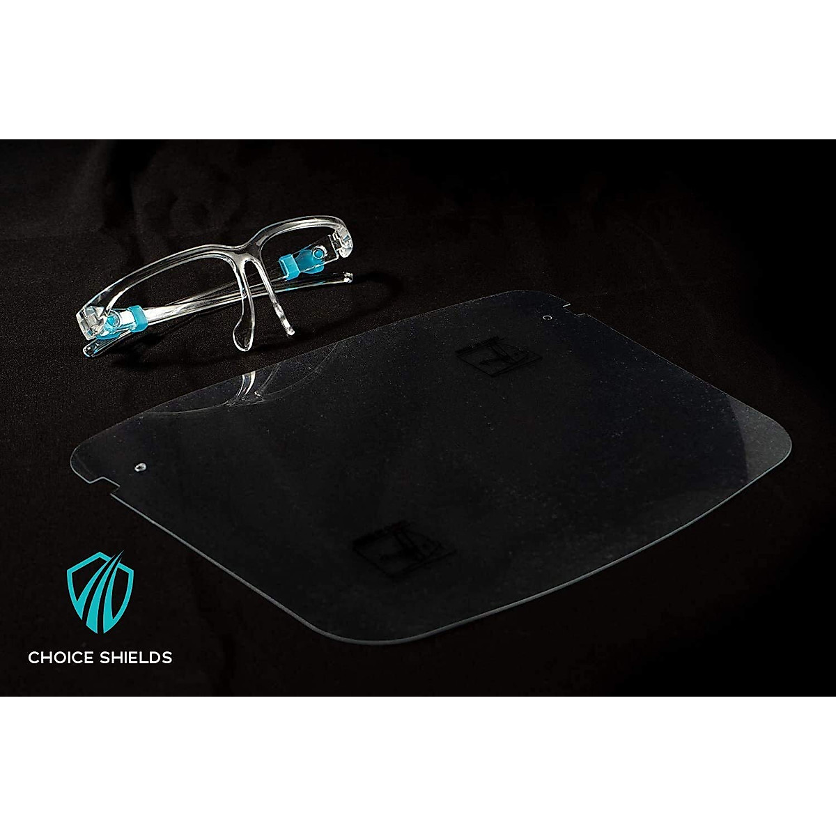 10PC Fashionable, Safe Face Shields For Everyday Use