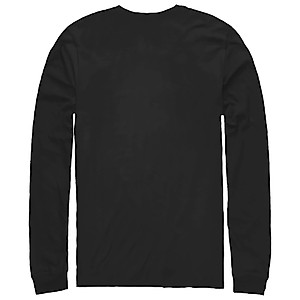 Nintendo Men's N64 Logo Long Sleeve T-Shirt, Large, Black