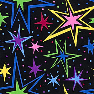 Joy Carpets Fluorescent Kapow 6' x 9' Area Rug