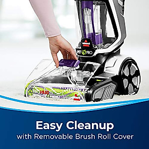 Bissell ProHeat 2X Revolution Max Clean Pet Pro Full-Size Carpet Cleaner, 1986, with Antibacterial Formula and Bonus 3" Tough Stain Tool