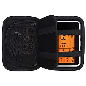 LZFAN Swing Caddie sc300i Golf Launch Monitor Case 7.9 x 5.7 x 2.1 in Travel Case Compatible for Remote, USB Cable & Accessories