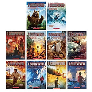 HiAnifri Superkids A Library of I Survived Series 20 Books Set Collection