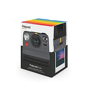 Polaroid Originals Now I-Type Instant Camera - Black (9028) (Renewed)