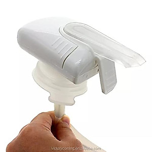 2pack Magic Automatic Electric Drink Dispenser Pump for Milk, Juice, Water, Kids Proof, Spill Proof