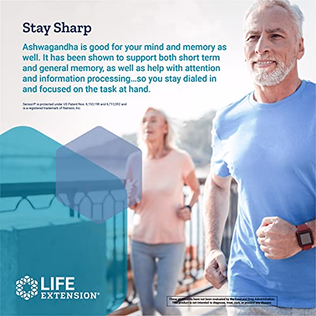 Life Extension Optimized Ashwagandha – Withania Somnifera Extract 125mg - For Stress Relief, Focus, Energy Management, Healthy Brain & Memory - Gluten-free – Non-GMO – 60 Veg Caps