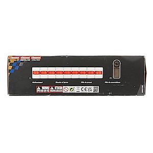 Carrera 20021130 21130 Tire Stacks Guardrail Wall for Digital 124/132/Evolution Slot Car Tracks Realistic Scenery Add On Parts Accessory, White Red