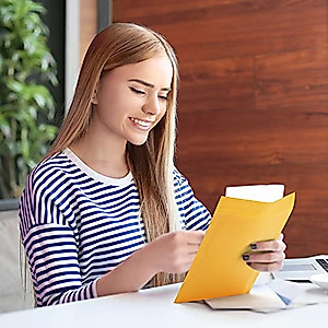 UCGOU Kraft Bubble Mailers 6x10 Inch 50 Pack Yellow Padded Envelopes #0 Small Business Mailing Packages Self Sealing Tear Resistant Boutique Bulk Mail Shipping Bags for Jewelry Makeup Supplies