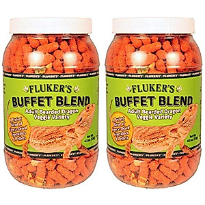 Flukers Adult Bearded Dragon Veggie Variety Diet, 4.5 Ounce