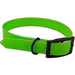 Trischitti Plastic Collar in Fluo TPU 60 Cm X 2.5 Cm X 3 Mm Green -