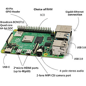 Raspberry Pi 4 Model B 8GB