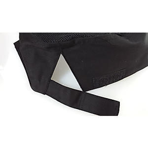 Black Chef Hat - Adjustable. One Size Fit Most (1)