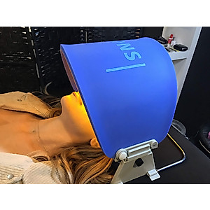 Hydraskincare LED Light Therapy Facial T-r-eatment Facial Skin Care Mask Skin R-e-juvenation Photon Device For Face Black Spot Remover A-cne Reduction beauty tool, Blue